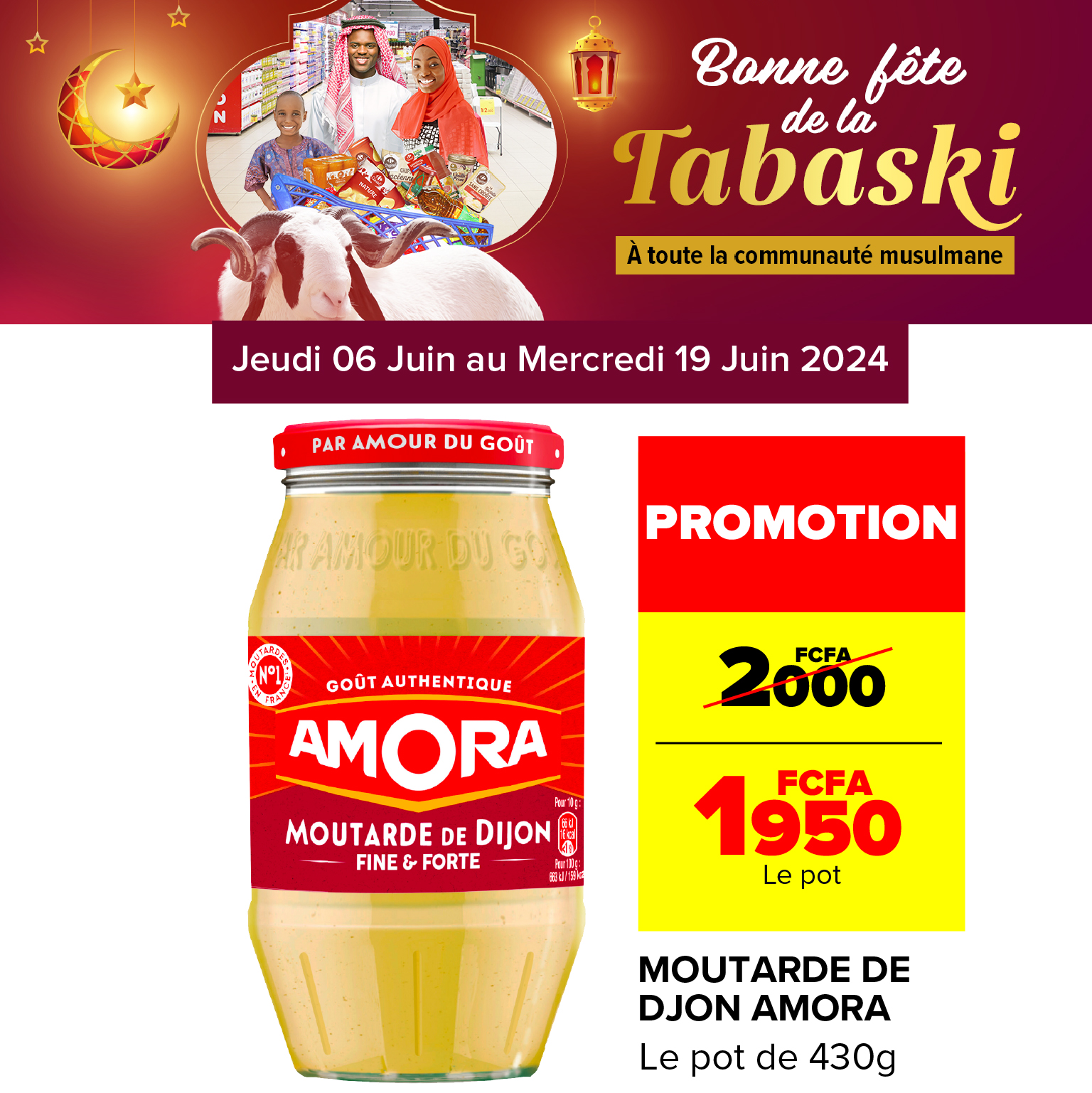 MOUTARDE DE DIJON - Carrefour Côte d'Ivoire