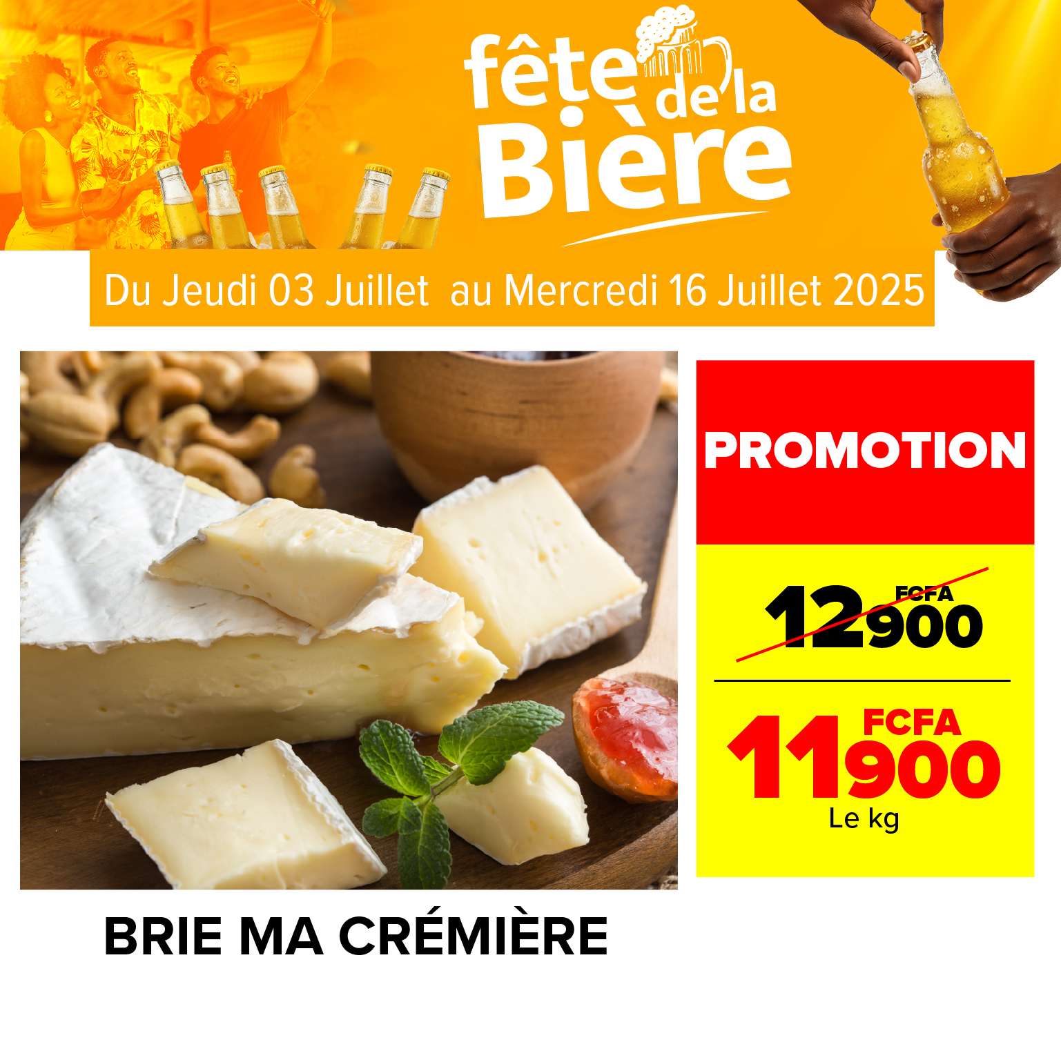 Brie Ma Crémière - Carrefour Côte d'Ivoire